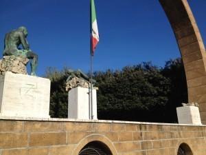 Ricovero per la statua del lavoro