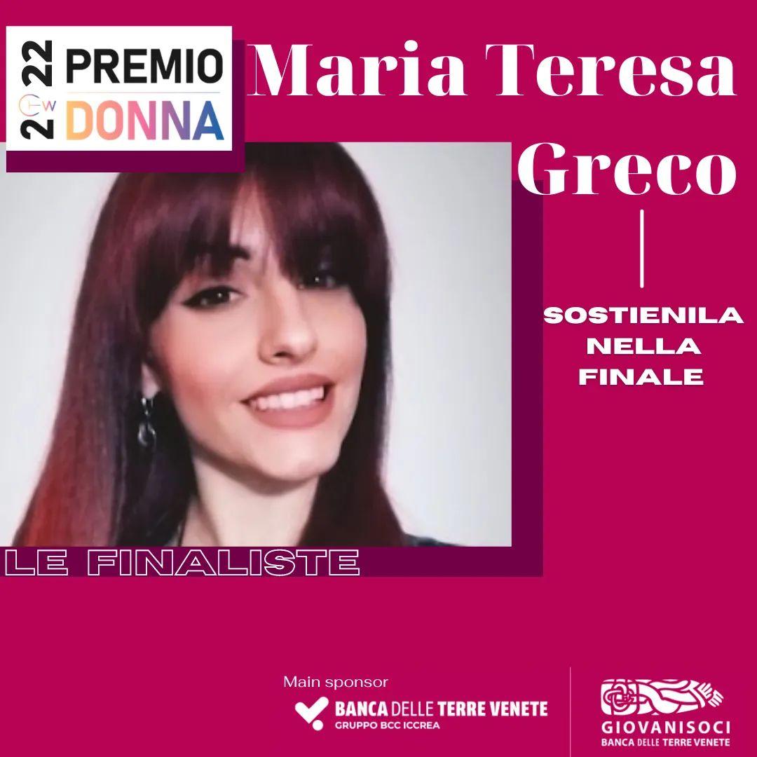L’autrice salentina Maria Teresa Greco candidata al premio “Donna dell ...